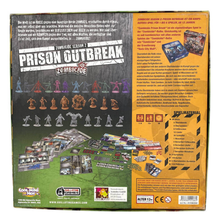 Zombicide Season 2: Prison Outbreak - nerdalarm.at