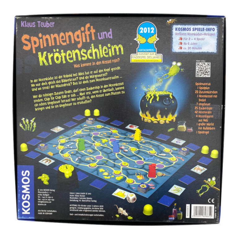 Spinnengift und Krötenschleim - nerdalarm.at